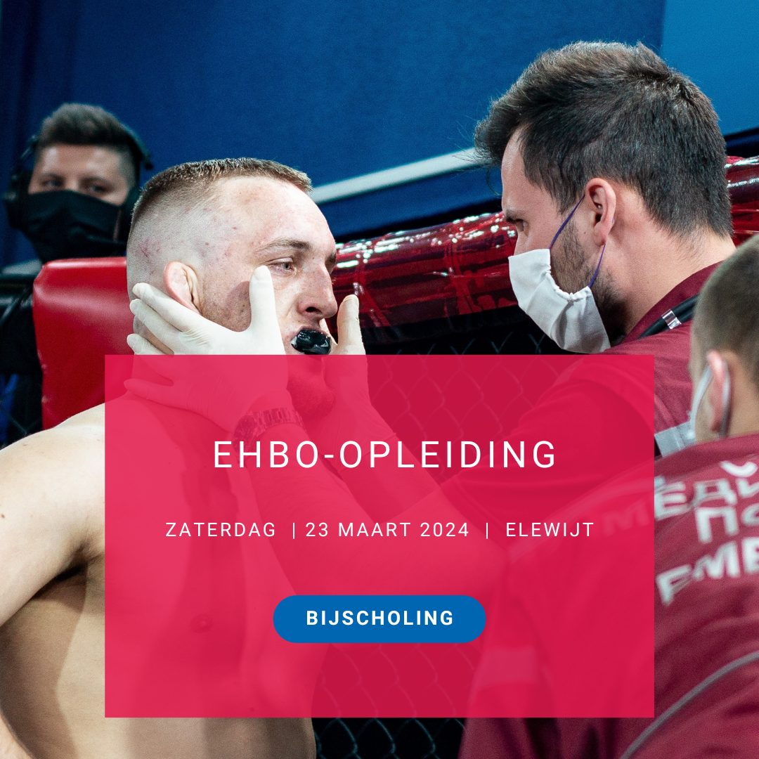 EHBO-opleiding 2024 - Vechtsportplatform Vlaanderen